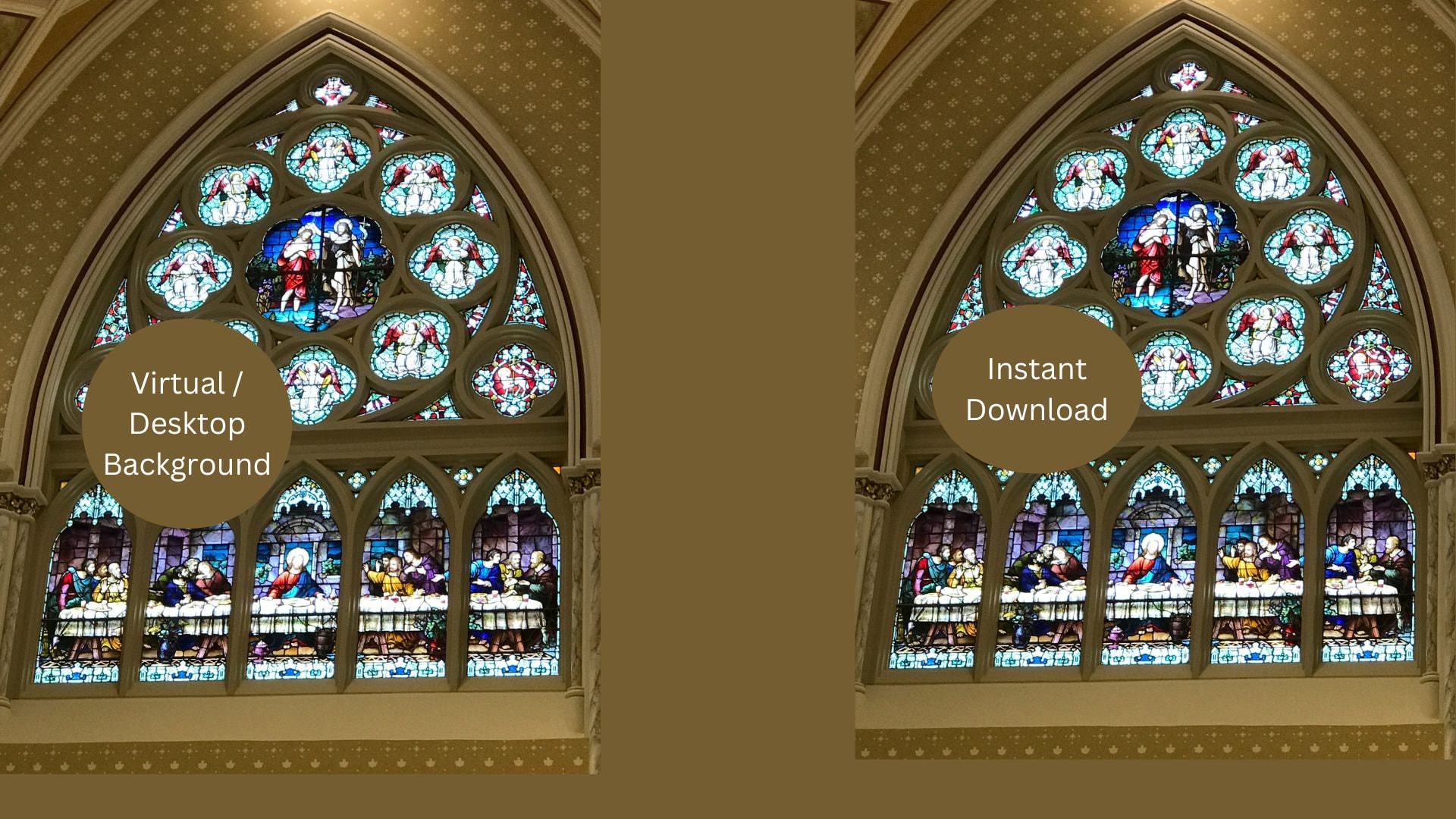 Christian Zoom Background Last Supper - Etsy