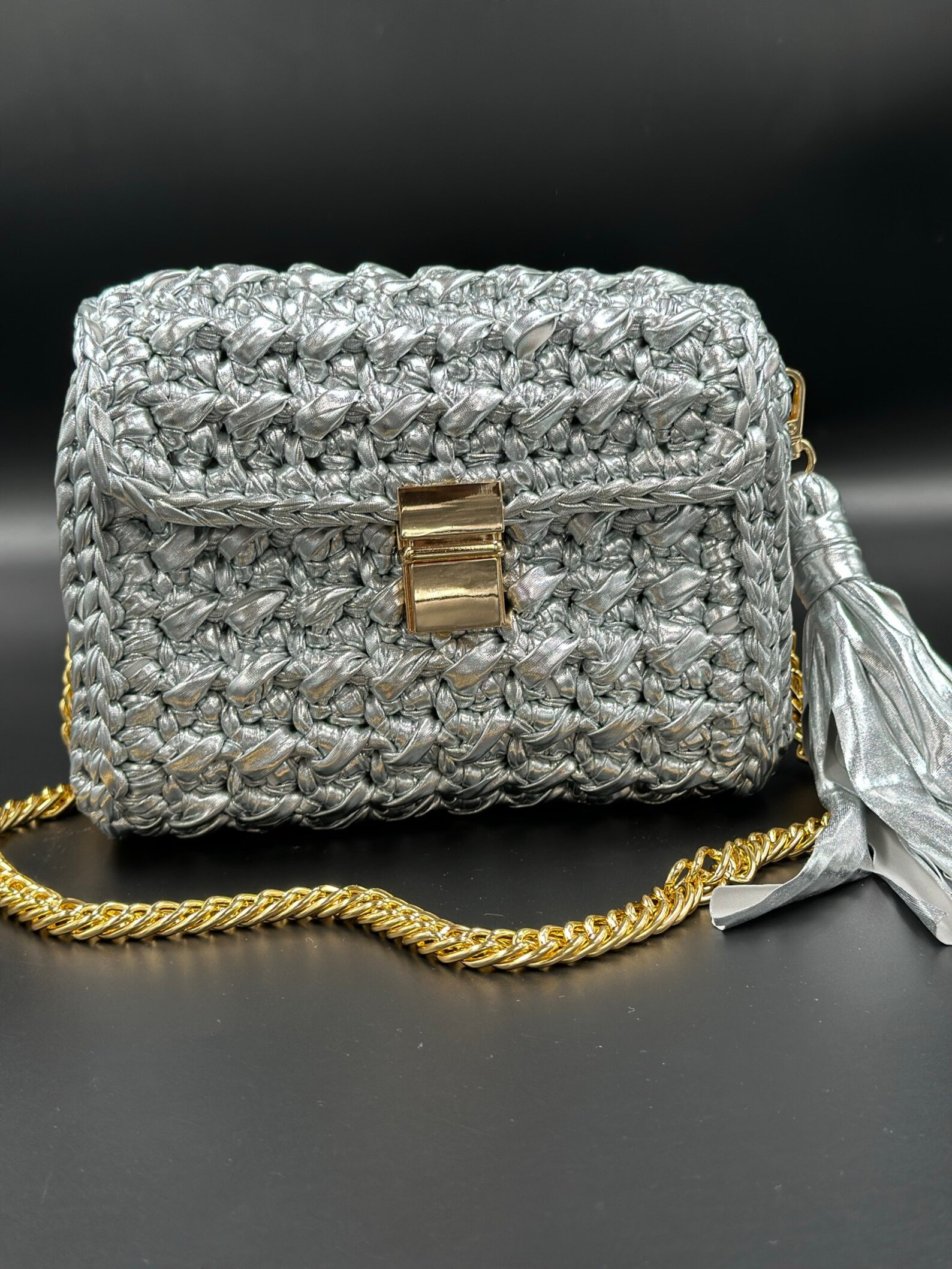 Handbag for Woman ,handmade Metallic Bag,gold Metallic Bag,luxury ...