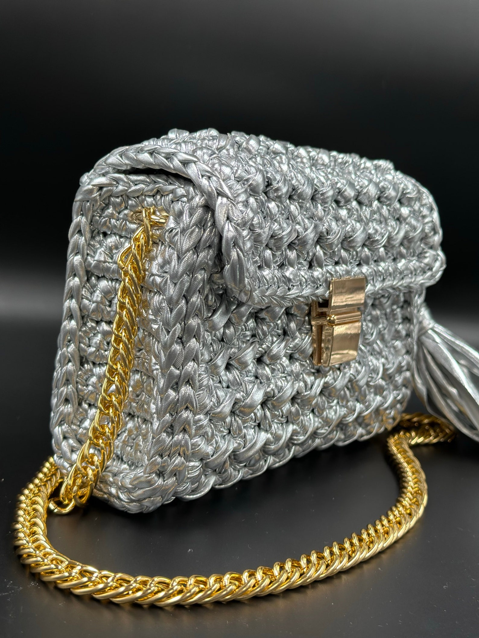 Handbag for Woman ,handmade Metallic Bag,gold Metallic Bag,luxury ...