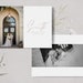 Minimalist 8x11 LANDSCAPE Wedding Album Template, 60-page + Cover PSD ...