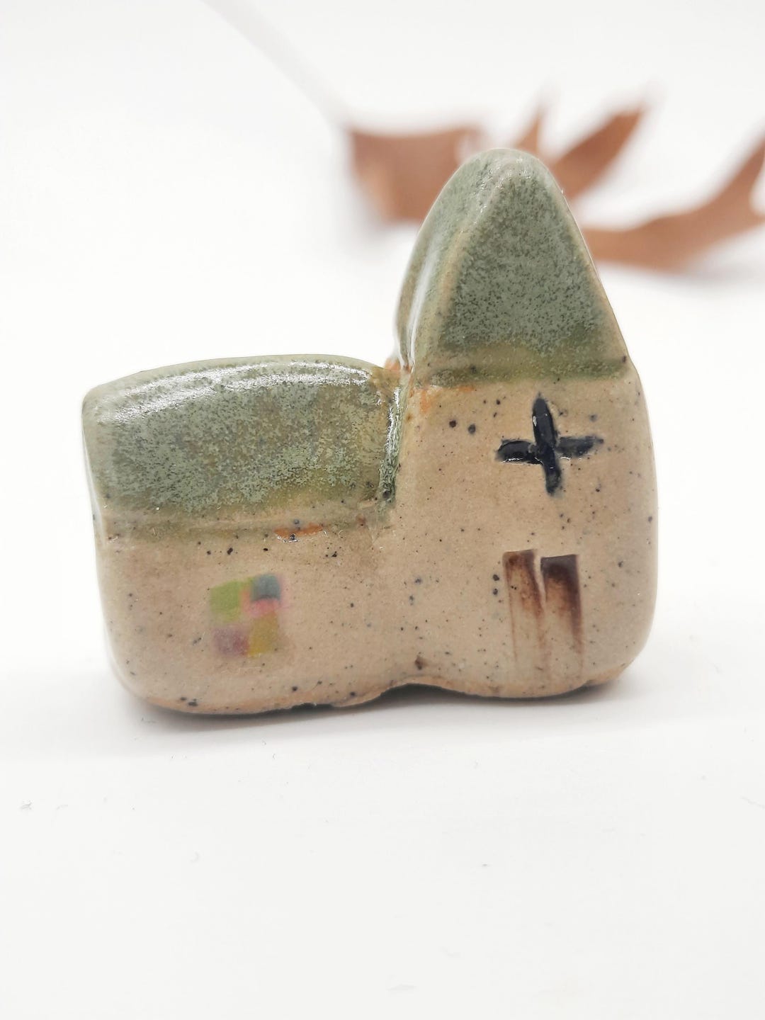 Tiny Ceramic Church - Faith Chapel - Etsy