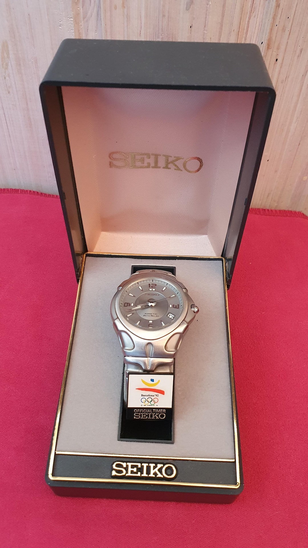 Rare Seiko Kinetic Auto Relay Watch With Original Box - Etsy