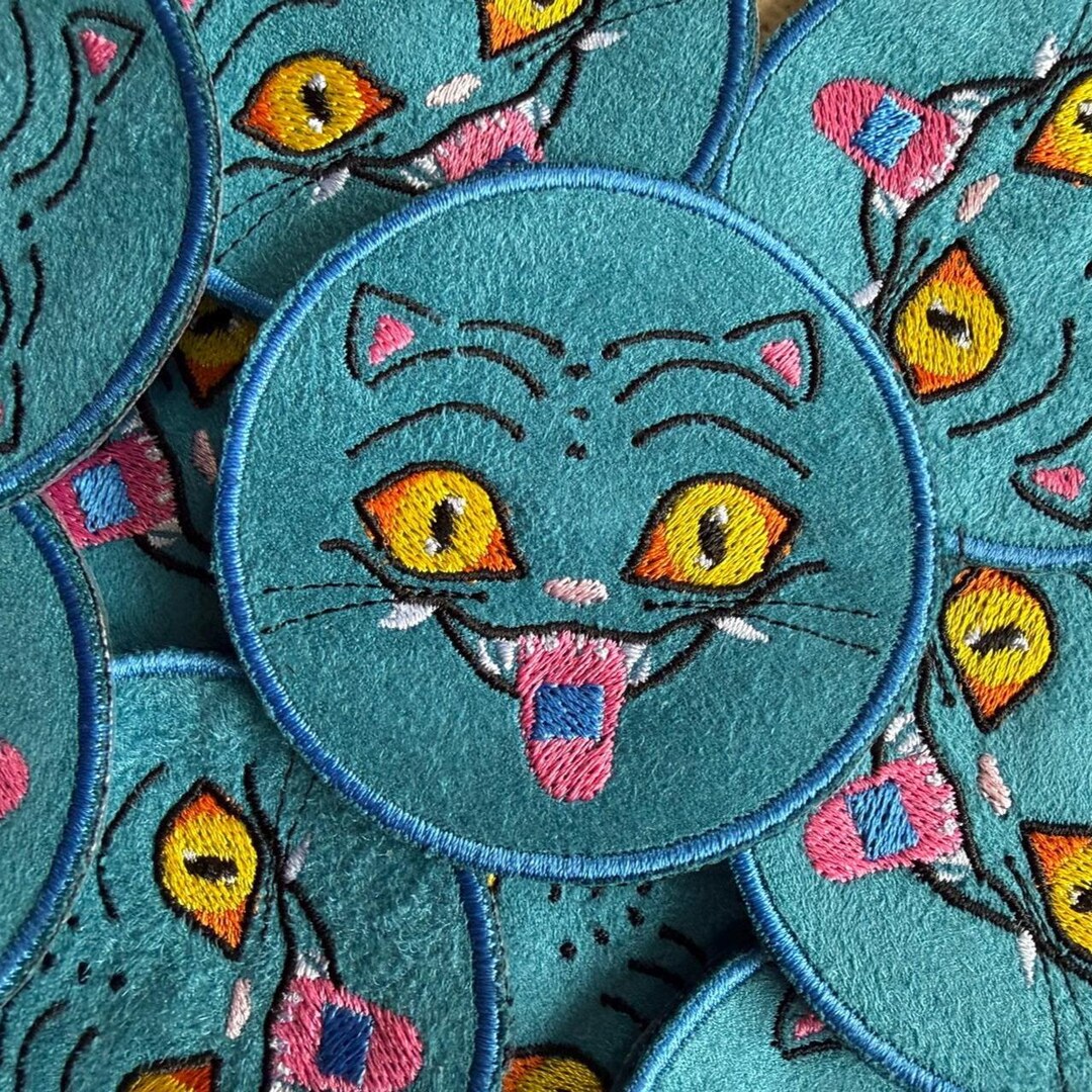 Derpy Embroidered Patch, K-POP Demon Hunters – Handmade Iron-on Patch ...
