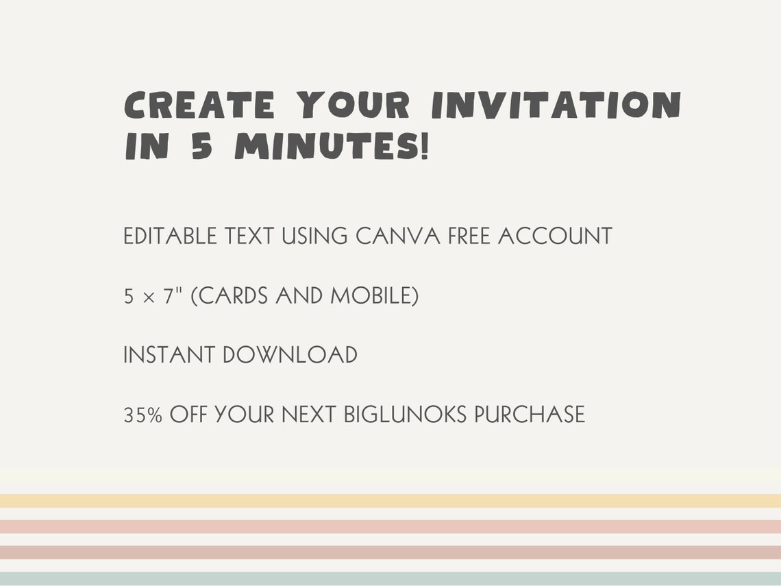 Retro 70s Invitation for 70s Theme Party Invitation for Retro Birthday ...