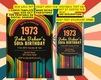 1973 Party Theme - Etsy