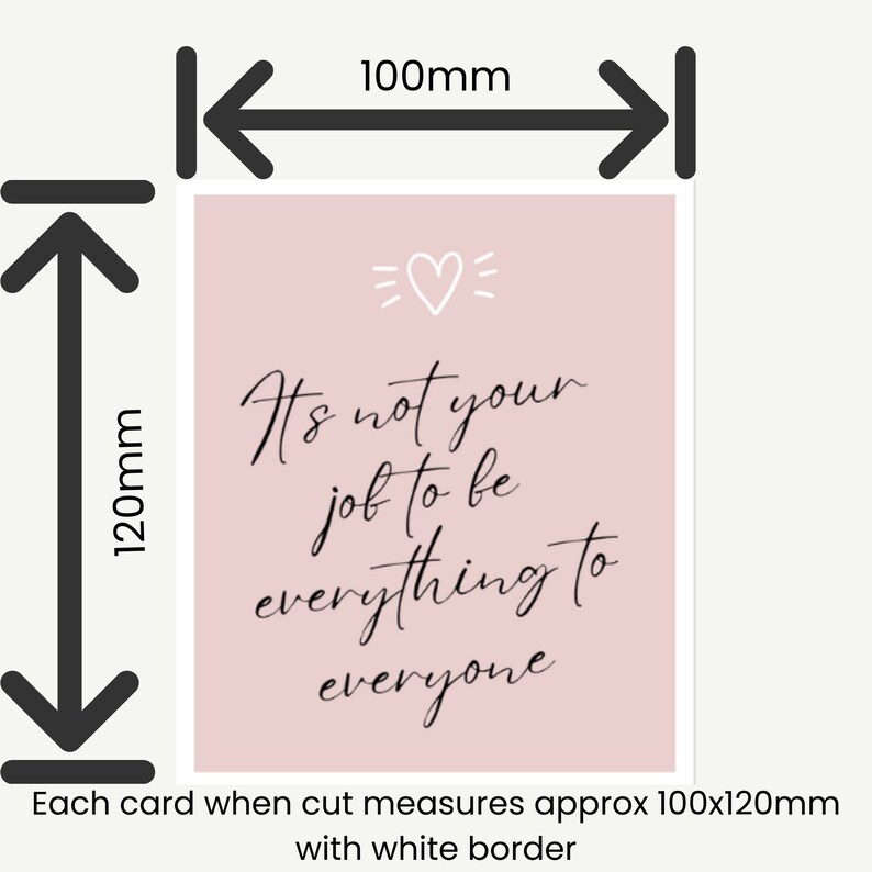 Positive Quotes Printable Cards for Motivational Quotes Cards for ...