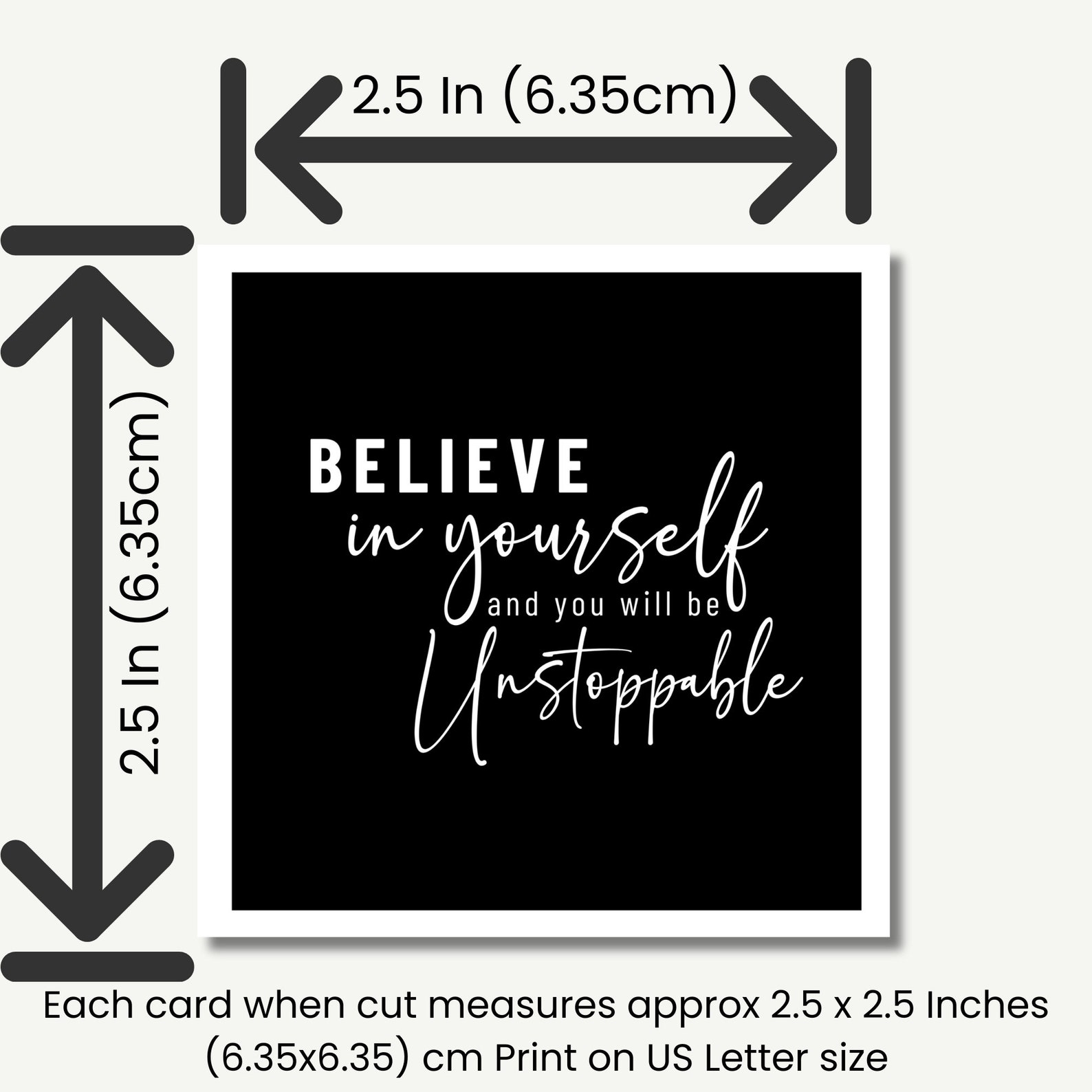 Inspirational Printable Note Cards: Motivational Quotes for ...