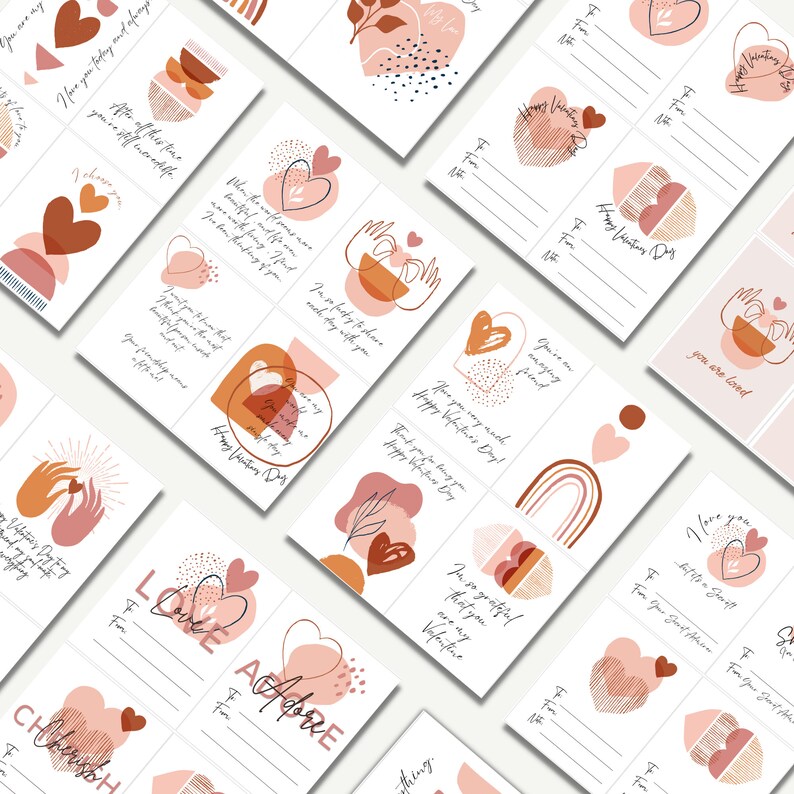 Printable Valentines Day Cards Secret Admirer Cards Friends Valentine ...