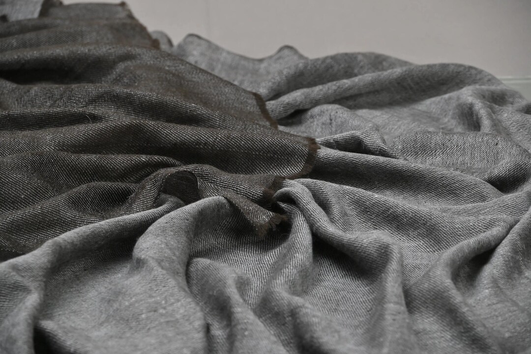 Silver Pashmina, Dual Color Design, Reversible Shawls, Black Scarves ...