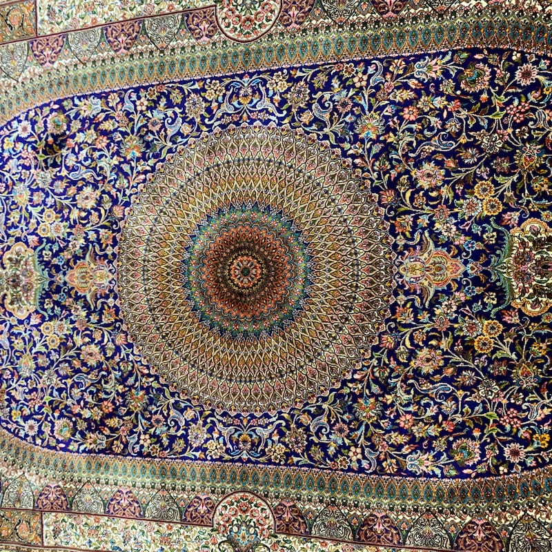 Made in Kashmir Rug - Etsy
