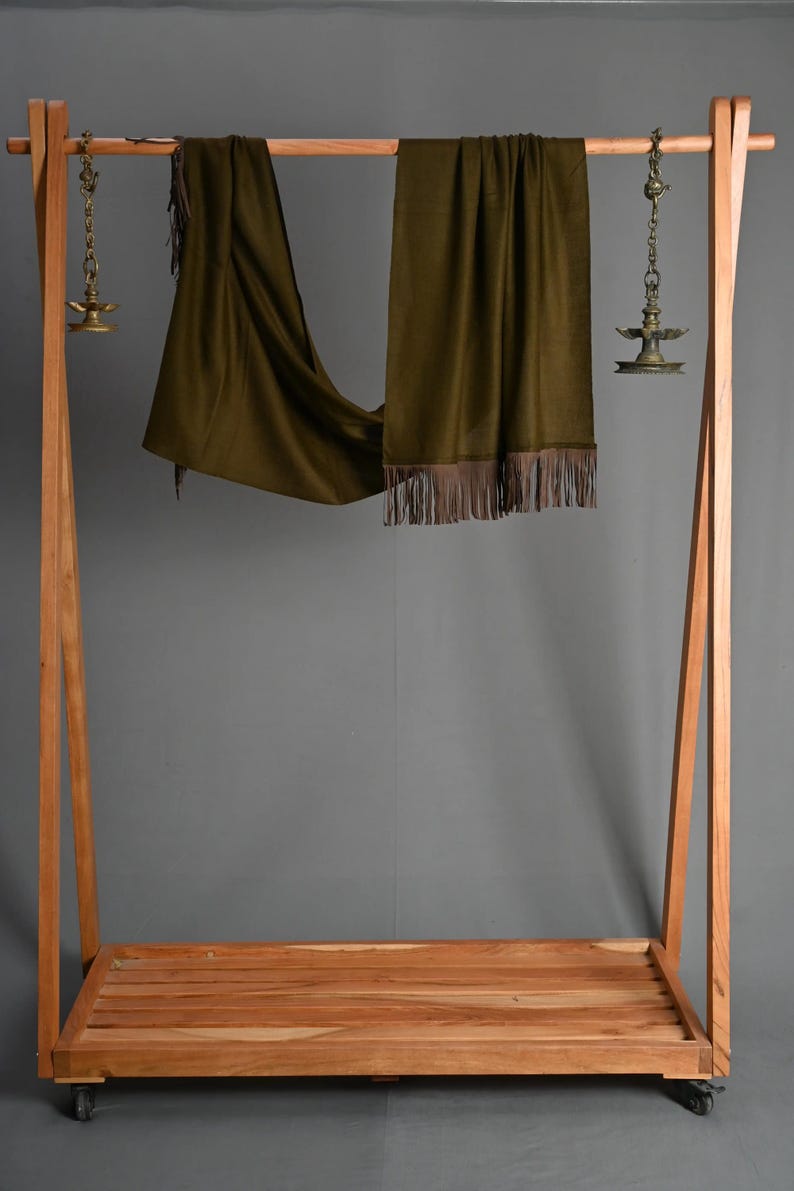 Paco Vicuna Fibers, Mehendi Green Vicuna Shawl, Baby Alpaca Wool ...