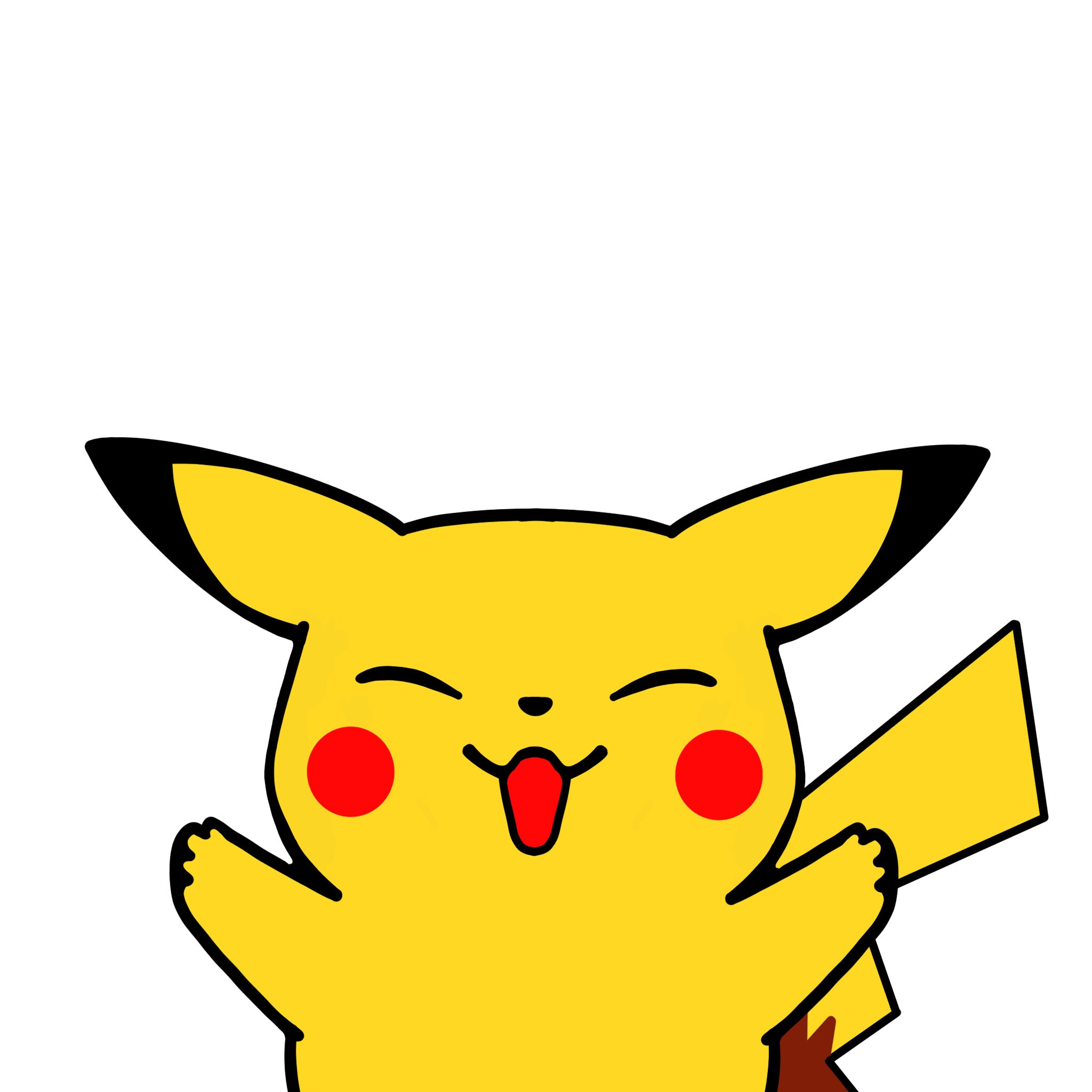 Retro Pikachu Peeker Sticker - Etsy