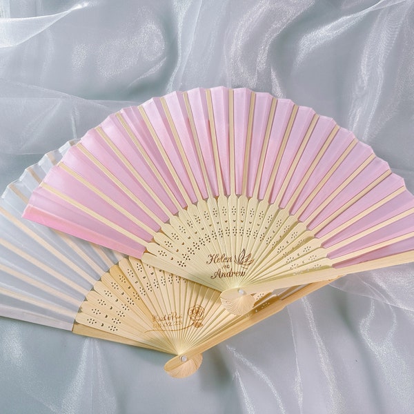 Personalized Hand Fans - Etsy