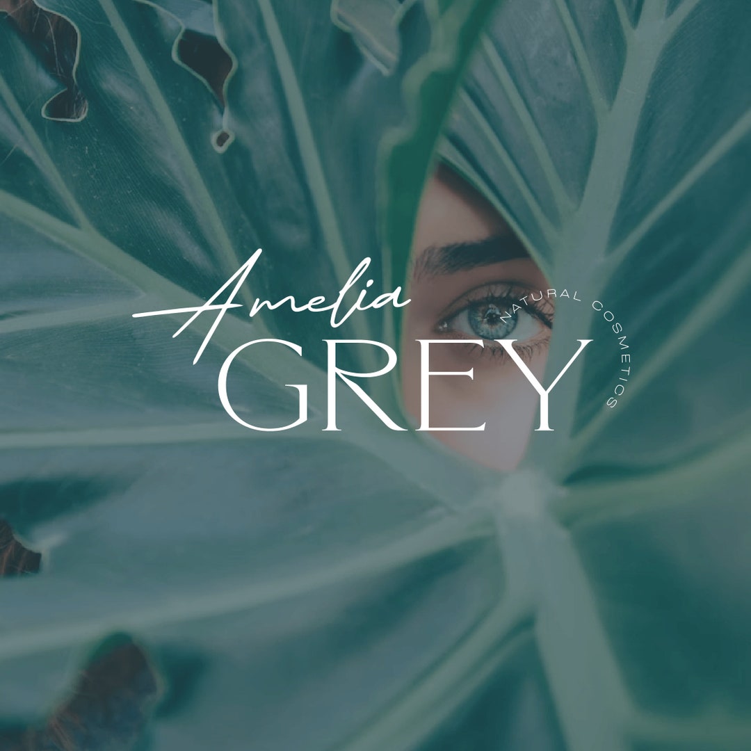 Premade Logo | Two Pack Logo | Text Logo | Modern Logo | Minimal Logo ...