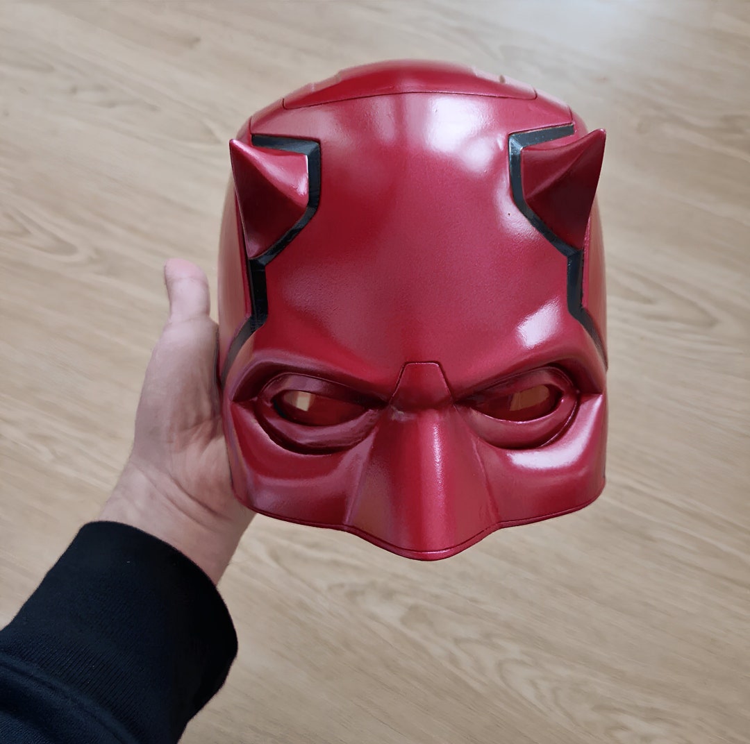 Daredevil Mask 3D Printedmarvel Cosplay Accessorygift for - Etsy