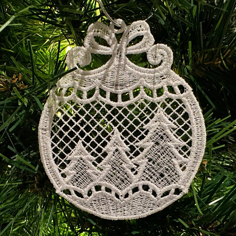 Lace Christmas Tree - Etsy