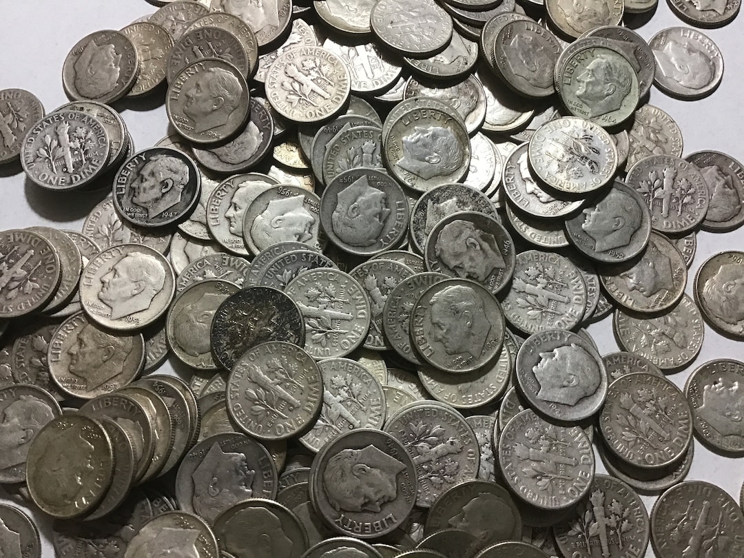 SILVER DIMES - Etsy