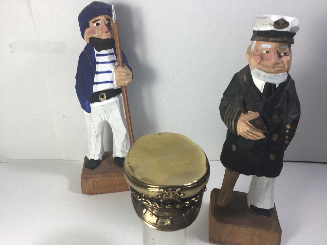 CAPTAIN Brass Cap Miniature. - Etsy