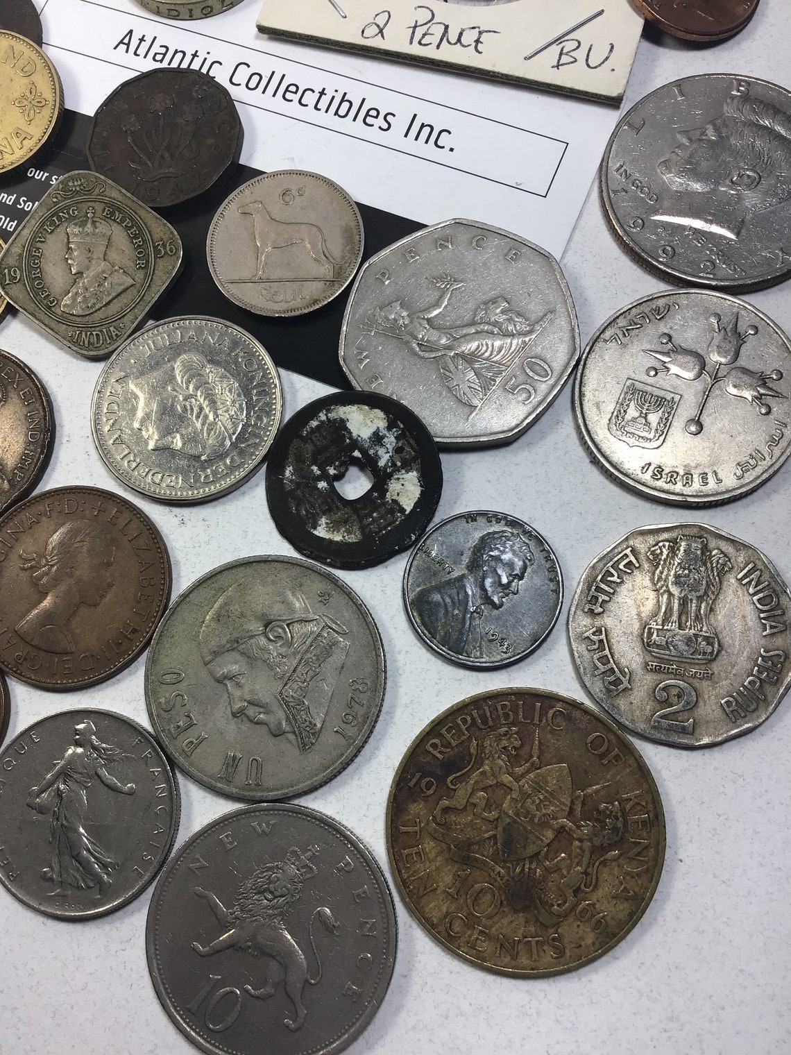 Foreign Coin Collection. - Etsy