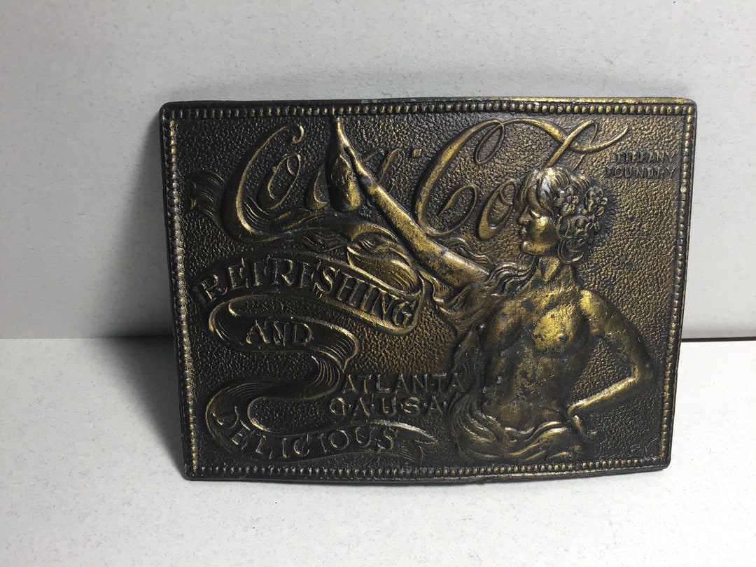 Coca Cola Belt Buckle . Tiffany - Etsy