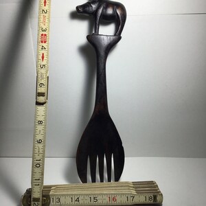 PIG Folk Art . Fork - Etsy