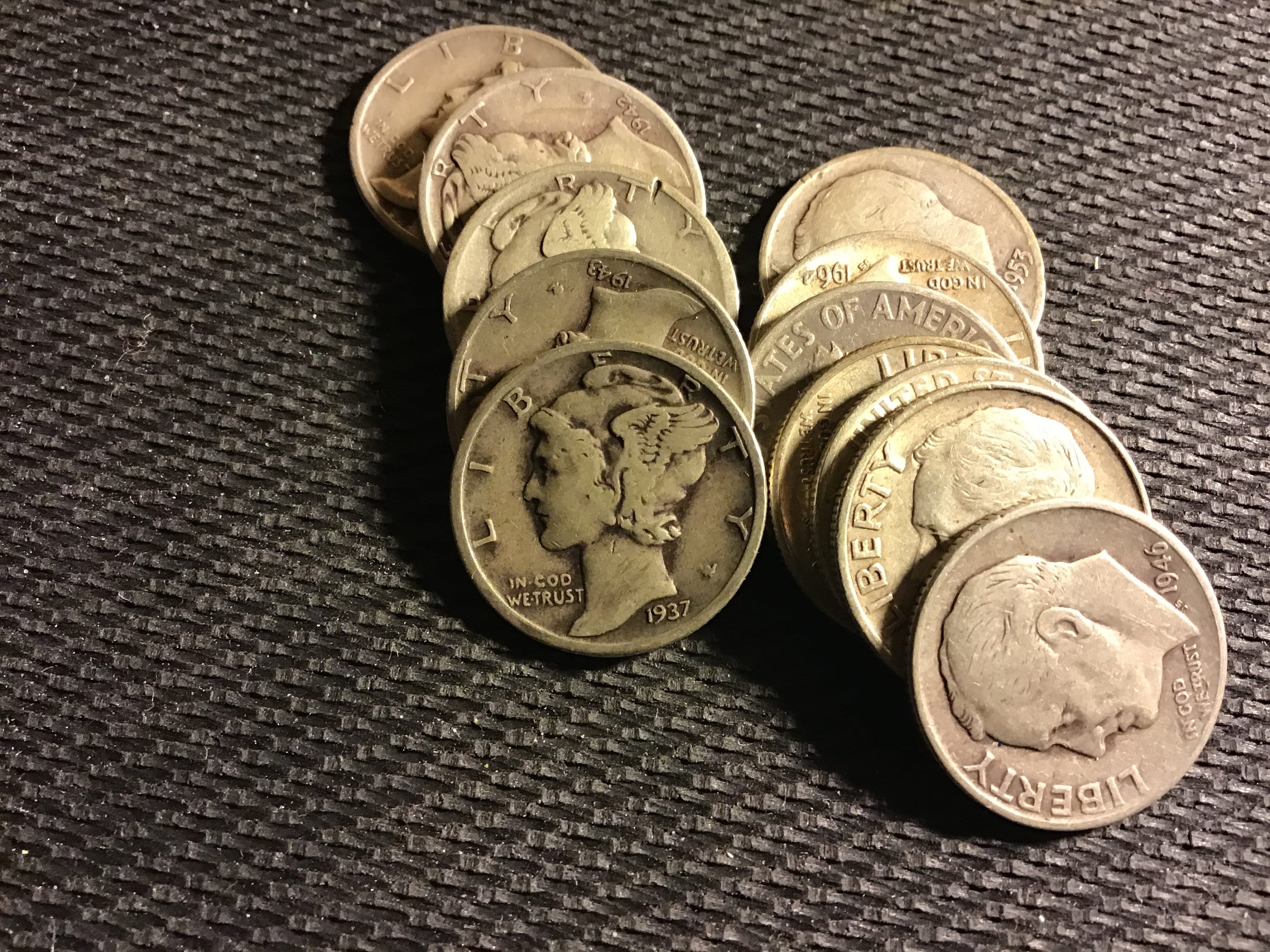SILVER DIMES. - Etsy
