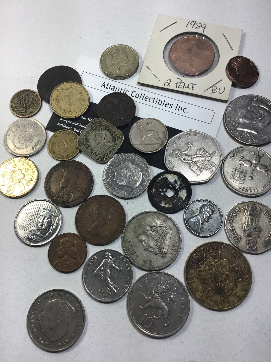 Foreign Coin Collection. - Etsy