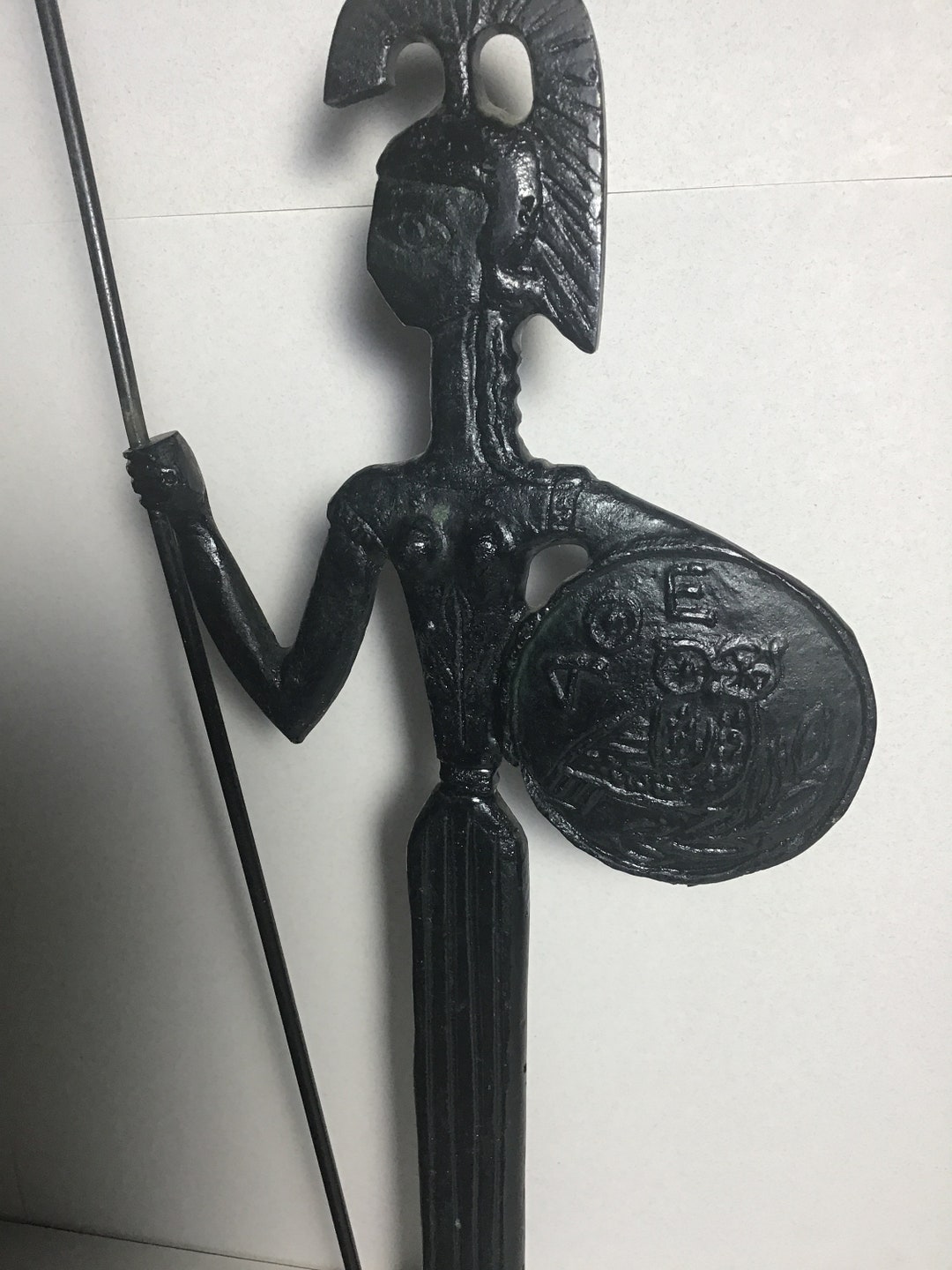 GODDESS ATHENA FIGURE Oxidized Bronze - Etsy