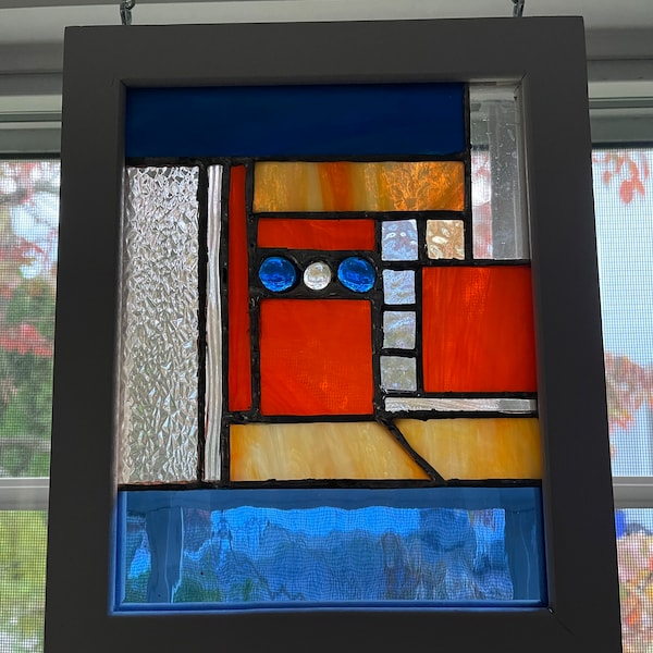 Stained Glass Panel Squares - Etsy