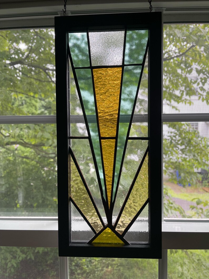 Stained Glass Window Panel. - Etsy