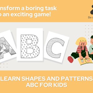 Printable Coloring Alphabet 26 Pages Learn Patterns, Preschool ...