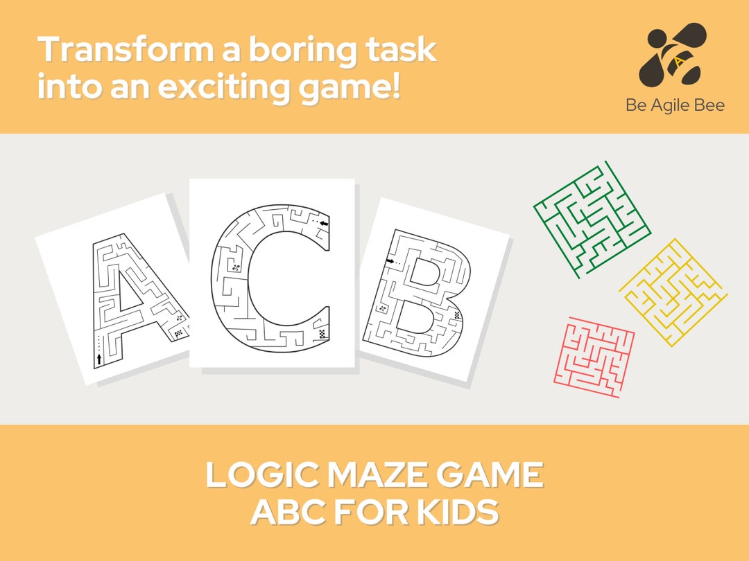 26 Abc Printable Alphabet Logic Game Coloring Pages, Preschool ...