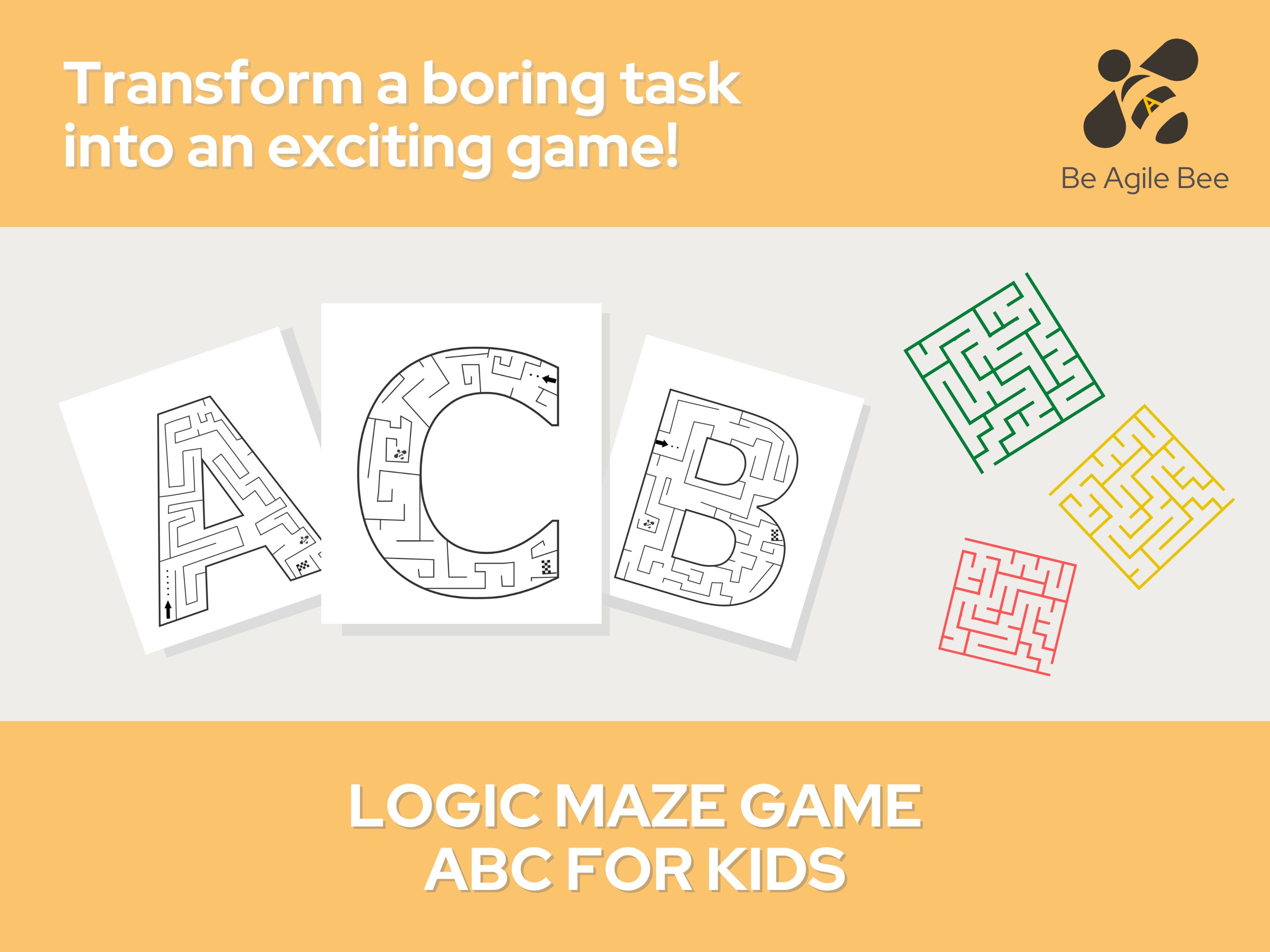 26 Abc Printable Alphabet Logic Game Coloring Pages, Preschool ...