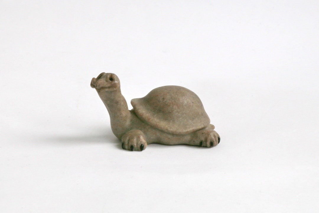 Figurine Turtle Turtle Quarry Critters 'turtle Artificial Granite - Etsy
