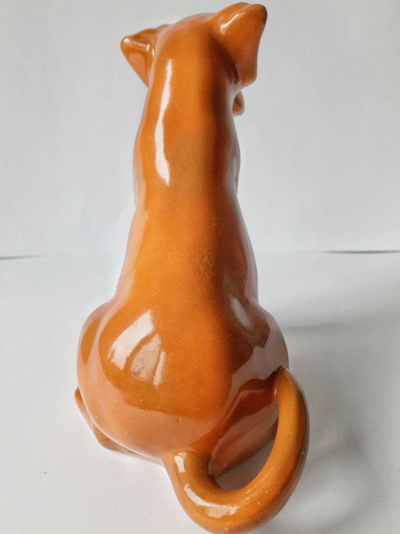 Porcelain Figurine Dog Boxer Bulldog Cluj Napoca Cervit Romania - Etsy