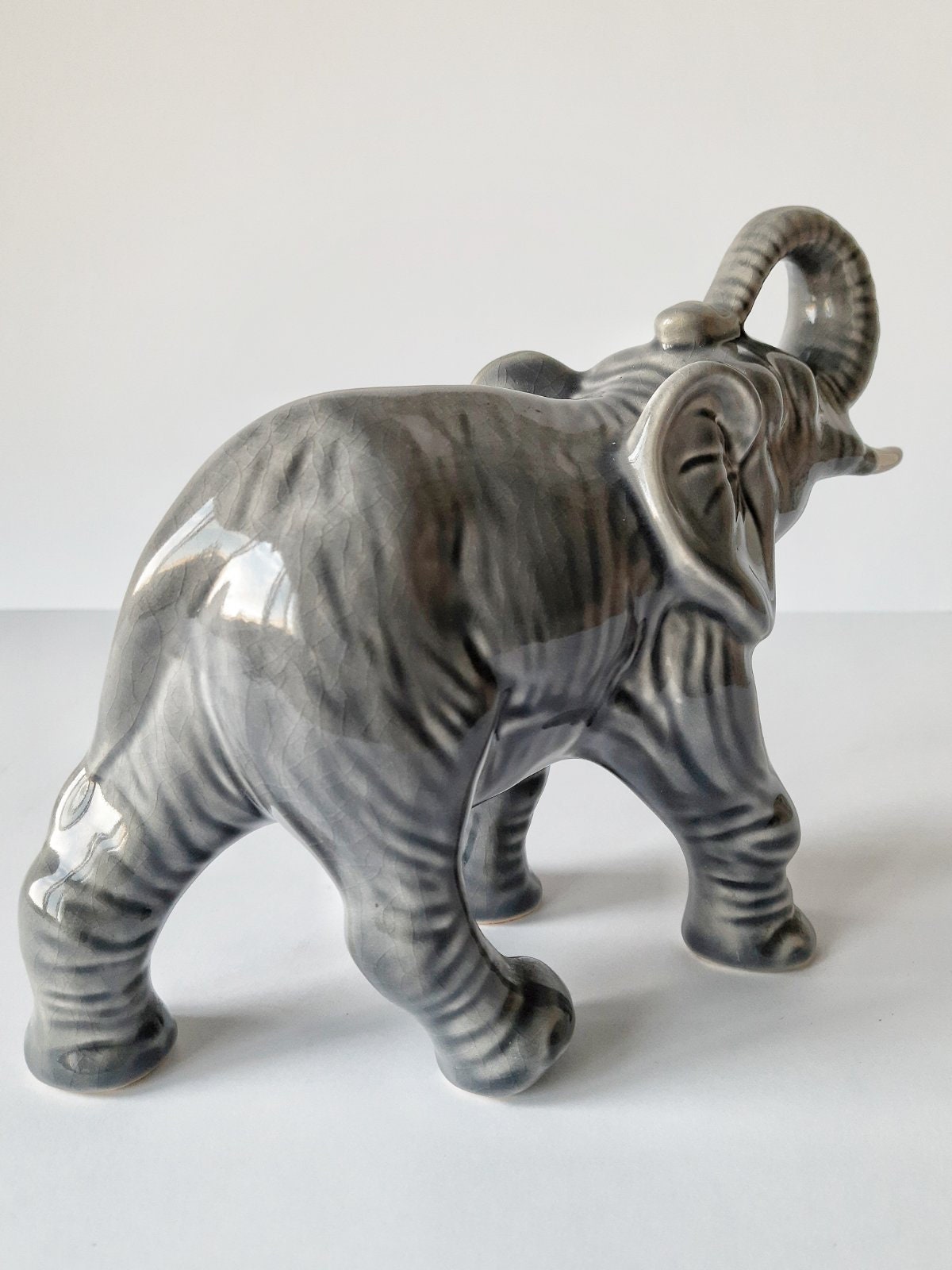 Porcelain Figurine Cluj Napoca Cervit Romania Elephant - Etsy
