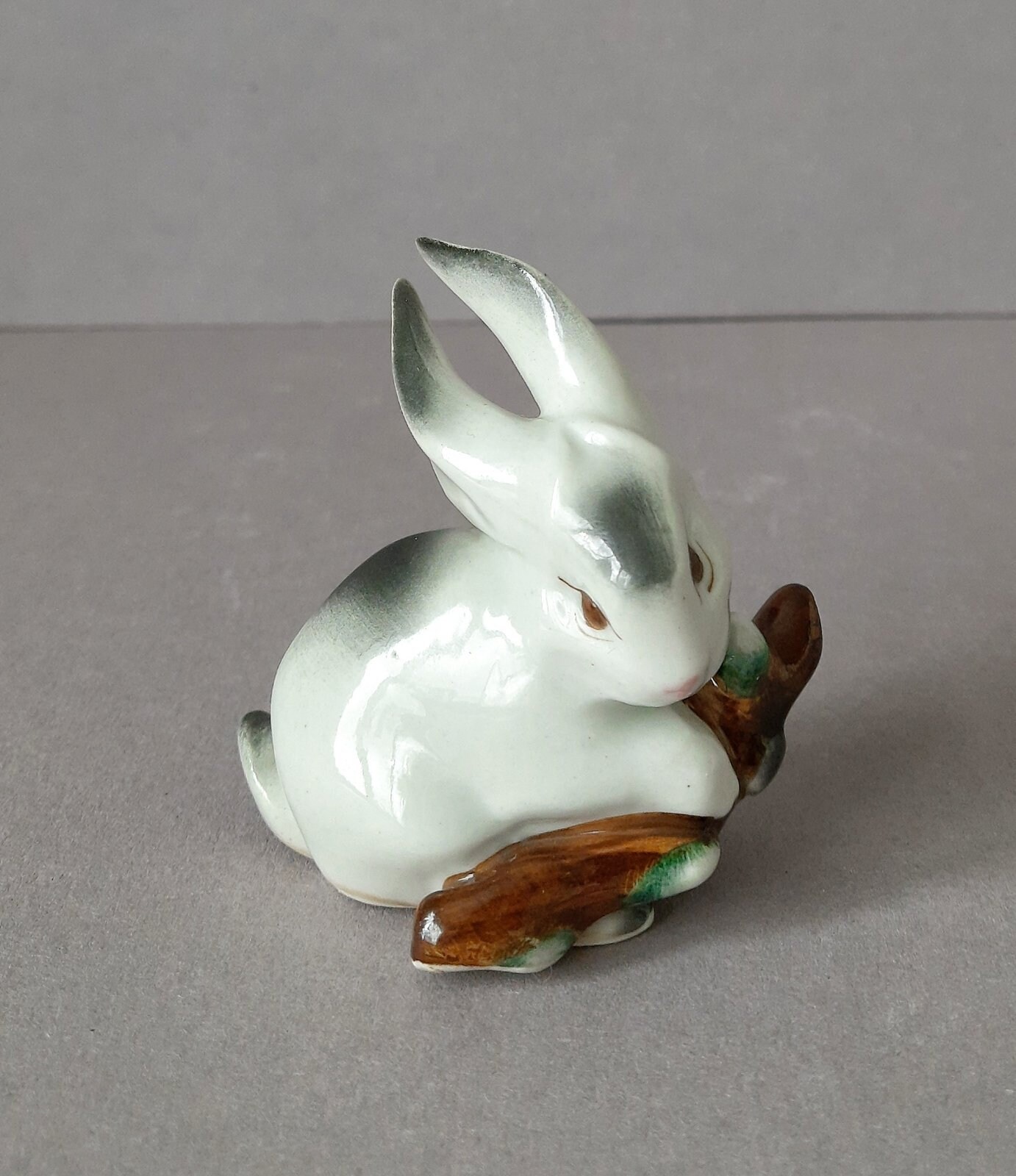 Porcelain Figurine Zsolnay Hungary Rabbit Hare - Etsy