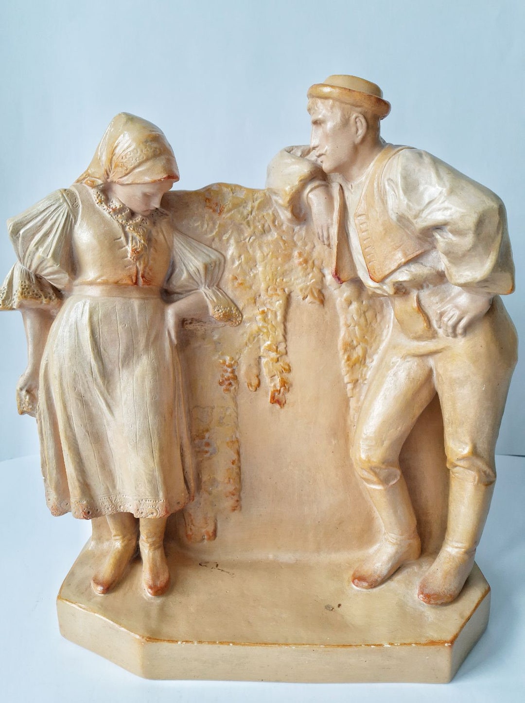 Sculptural Composition Czechoslovakia Bechyn VDKB 1903 - Etsy
