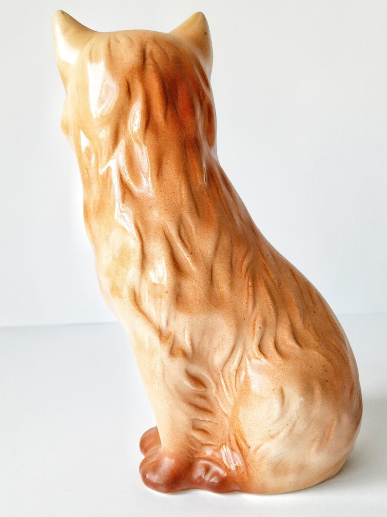 Porcelain Figurine Cat Cat Cluj Napoca Cervit Romania - Etsy