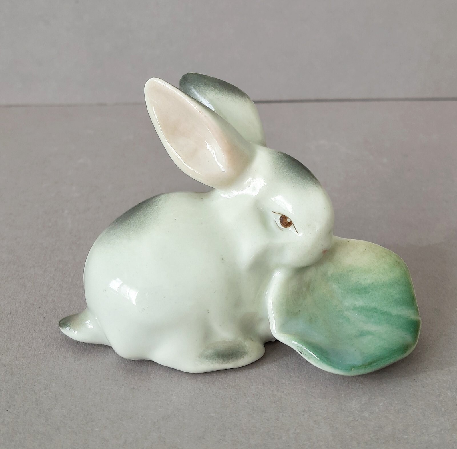 Porcelain Figurine Zsolnay Hungary Rabbit Hare - Etsy