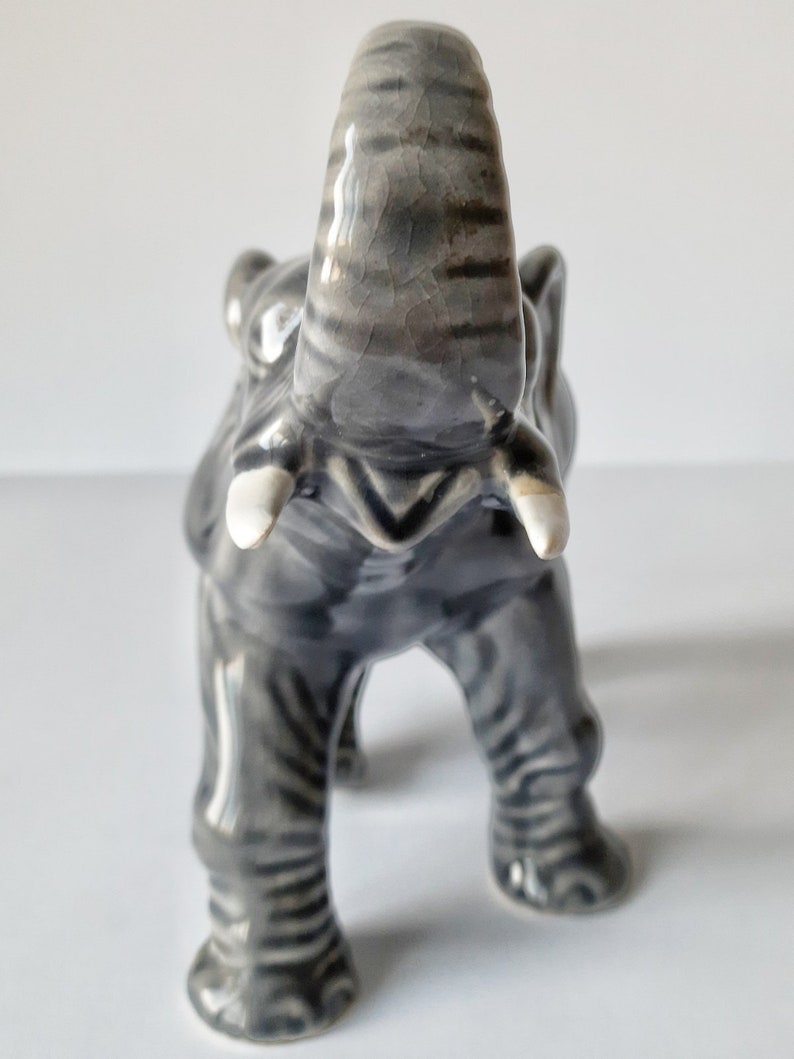 Porcelain Figurine Cluj Napoca Cervit Romania Elephant - Etsy