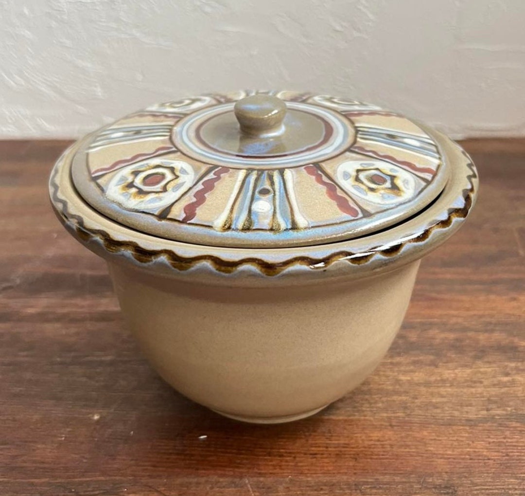 Ukrainian Art Dish Vase for Dumplings Ceramics Majolica LKSF Lviv ...