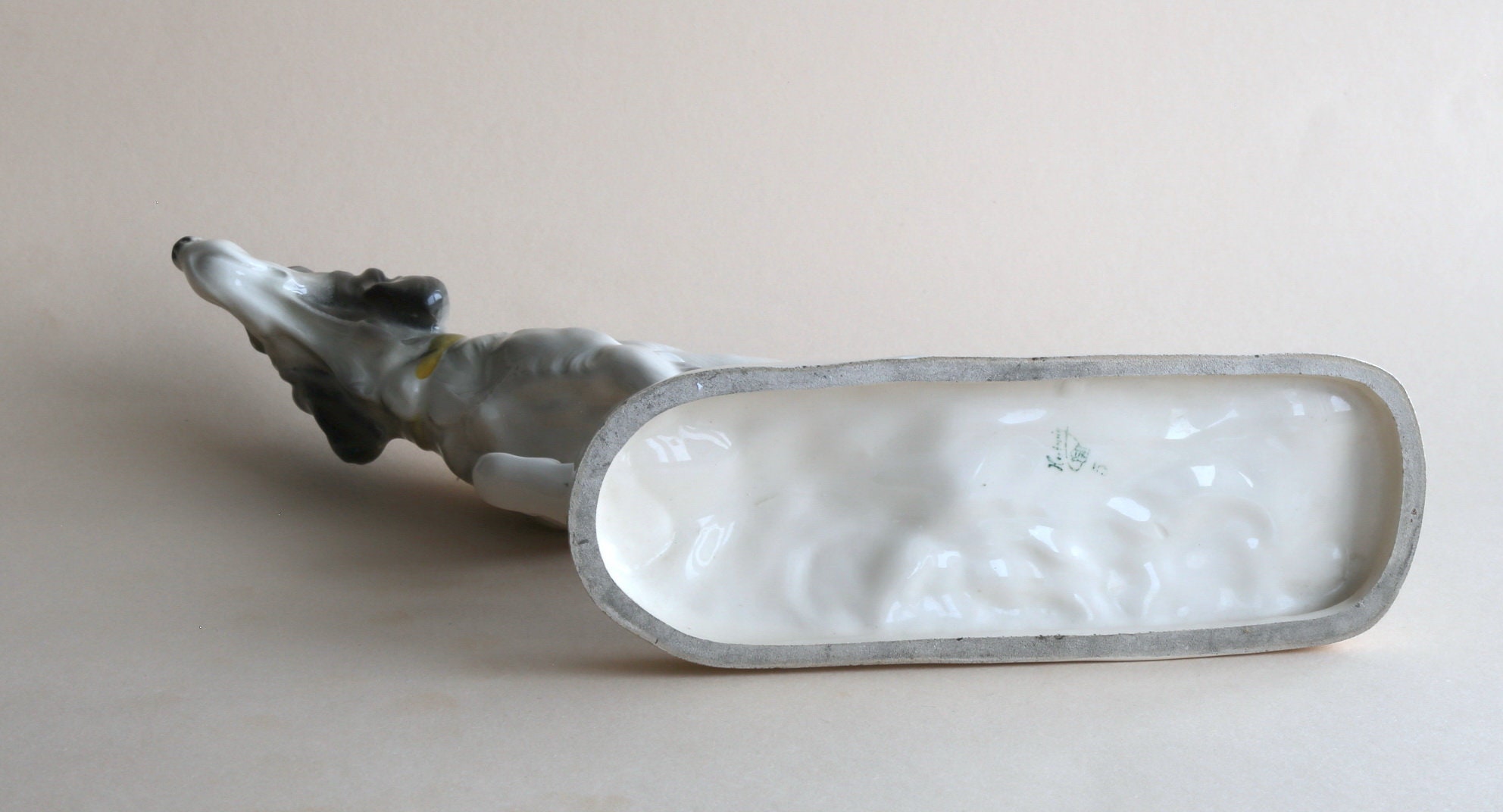 Porcelain Figurine Sculpture Hunting Dog Hertwig Katzhutte - Etsy