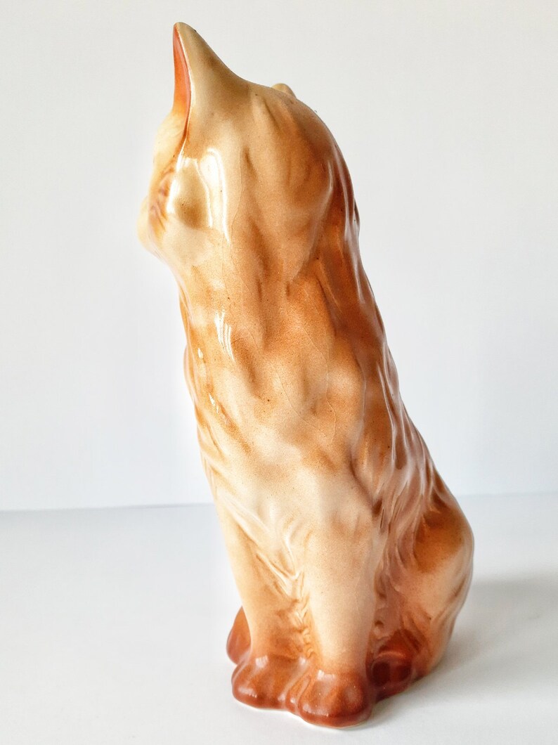 Porcelain Figurine Cat Cat Cluj Napoca Cervit Romania - Etsy