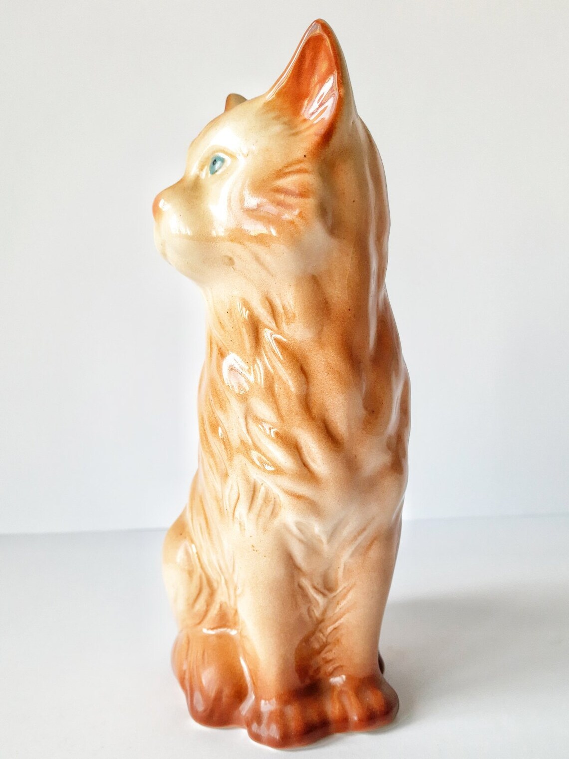 Porcelain Figurine Cat Cat Cluj Napoca Cervit Romania - Etsy