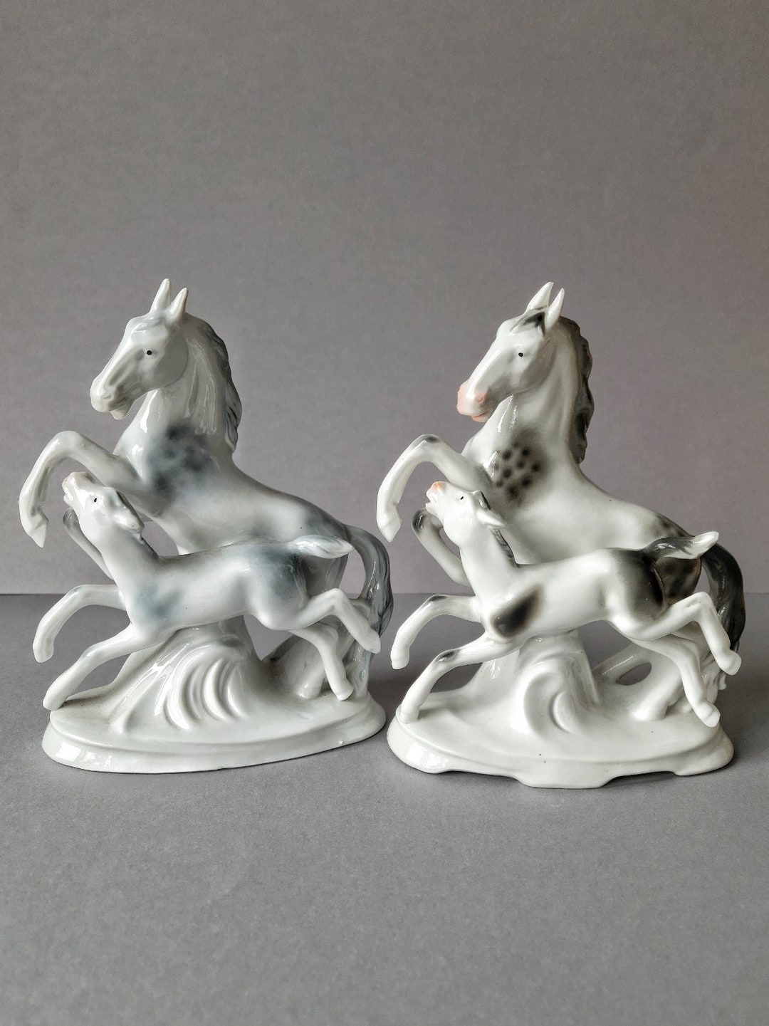 Porcelain Figurine Horse Fasold & Stauch Germany - Etsy