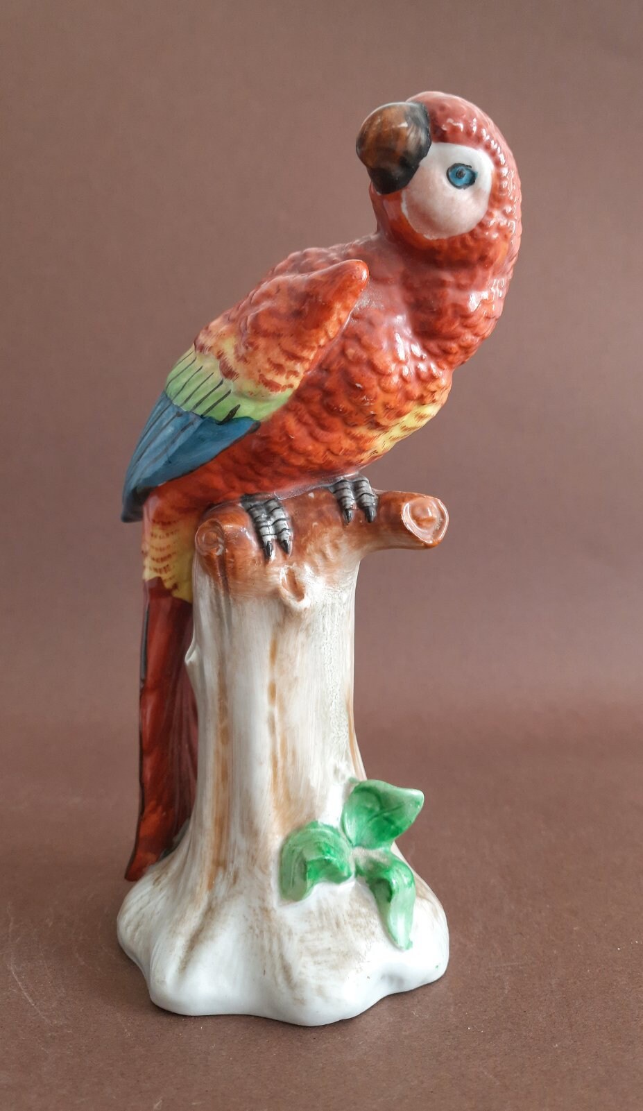Porcelain Figurine Parrot Sitzendorf Germany 1918 - Etsy
