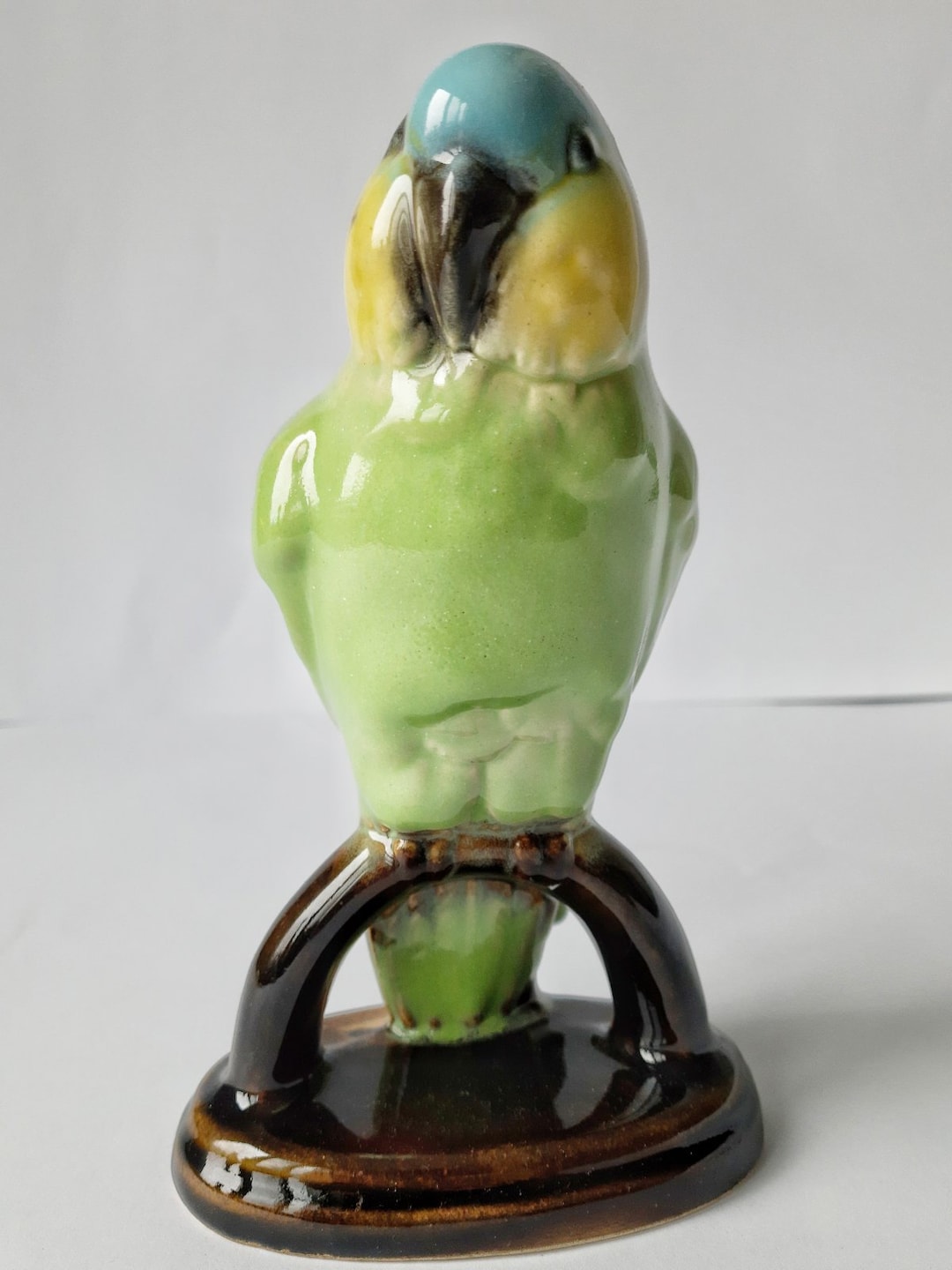 Porcelain Figurine Parrot Cluj Napoca Cervit Romania - Etsy
