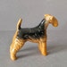 Porcelain Figurine Dog Airedale Terrier England Beswick - Etsy
