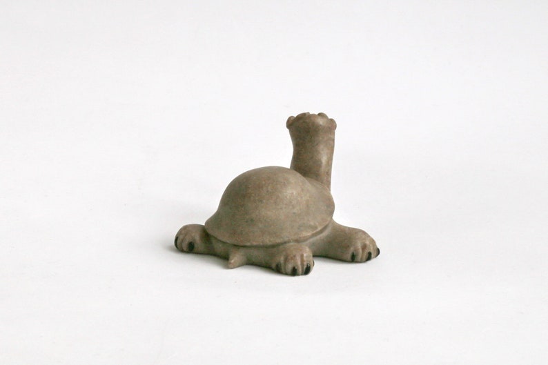 Figurine Turtle Turtle Quarry Critters 'turtle Artificial Granite - Etsy